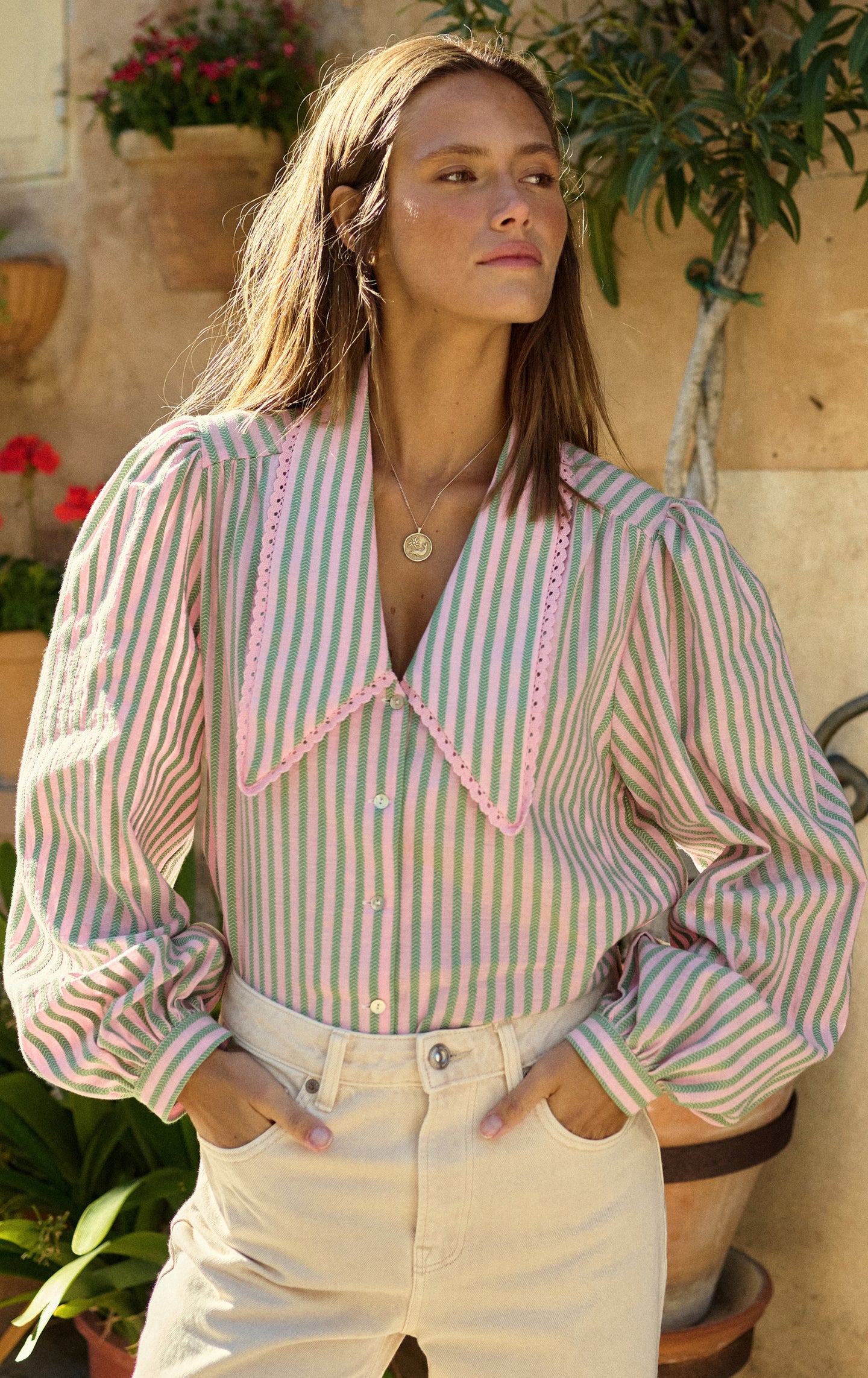 Koszula Stephanie pink – SLEEPLESS IN WARSAW